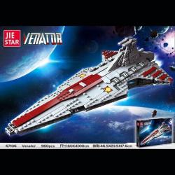Конструктор JieStar 67106 - Звёздный разрушитель Венатор, аналог Lego ...