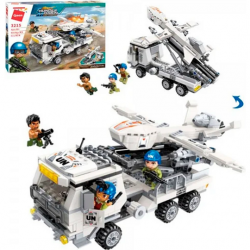 Конструктор Qman 3215 - Беспилотник и ракетная установка купить в Минске