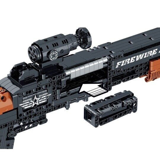 Конструктор Mork 051001 - Ружье M4 Bernelli купить в Минске